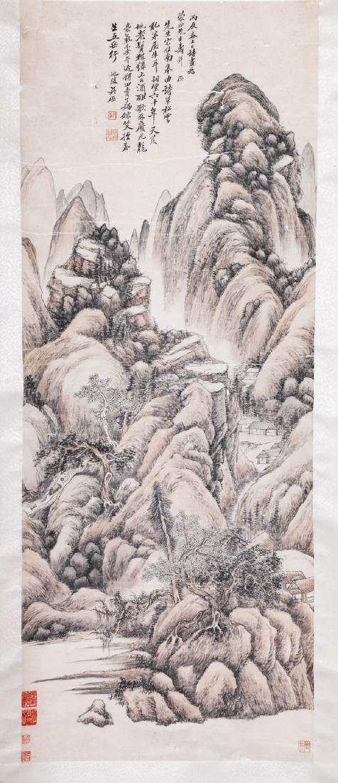 Chinese Painting, Wu Li (1632-1718) - Oct 16, 2017 | Kyoto Zuiryu Co ...
