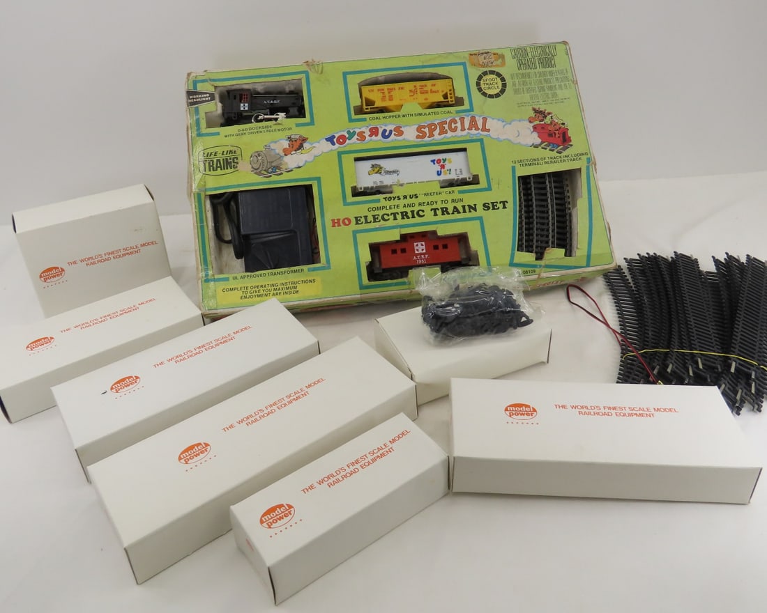 Life-like & Model Power Ho Train Sets & Tracks Auction