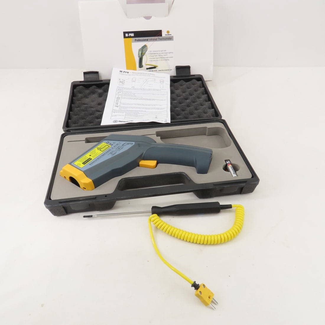 Ir-pro Professional Infrared Thermometer In Case Auction