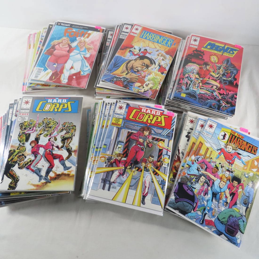 137 Valiant Comics Harbinger, Magnus, Hard Corps Auction