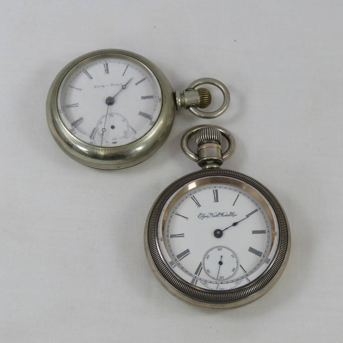 1895 Elgin National & 1897 Illinois Pocket Watches Auction