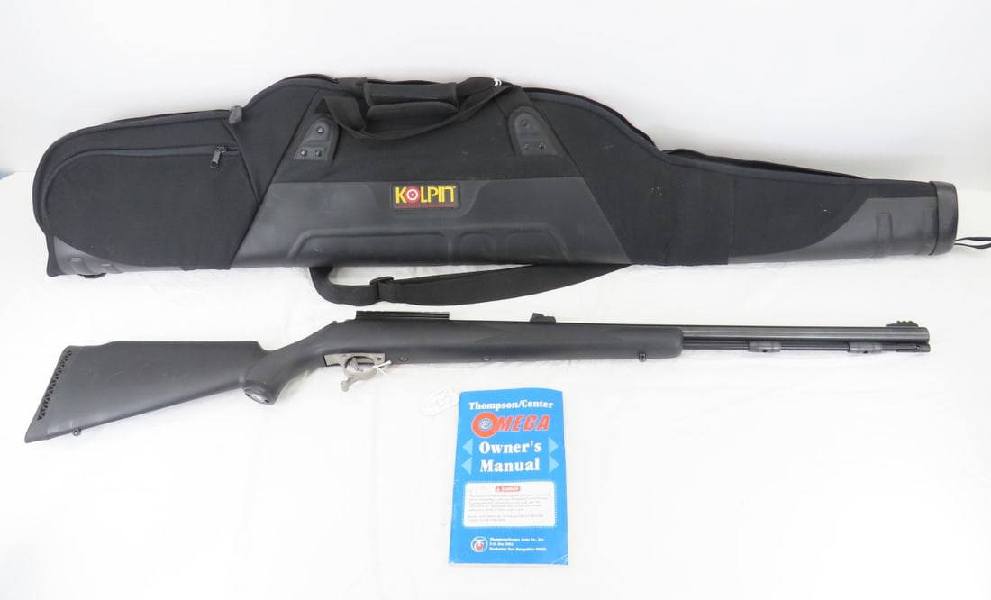Thompson Center Omega Black Powder .50 Cal Rifle Auction