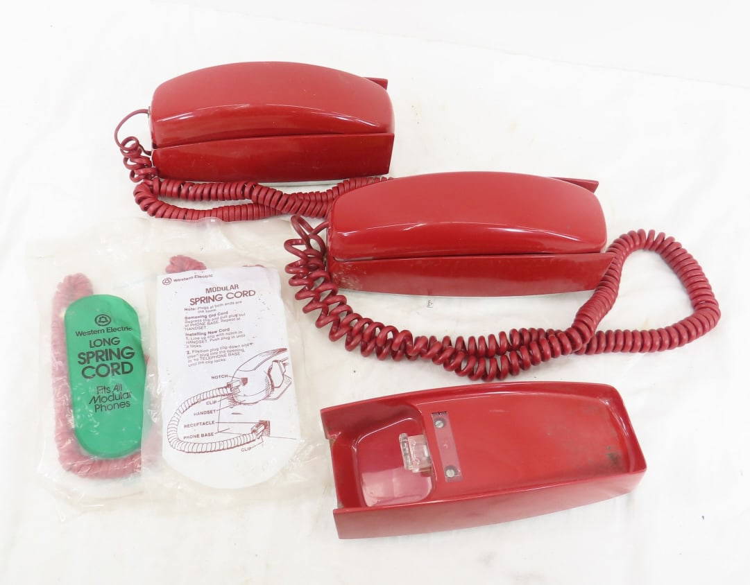 2+ 1960-70’s Era Western Electric Trimline Phones Auction