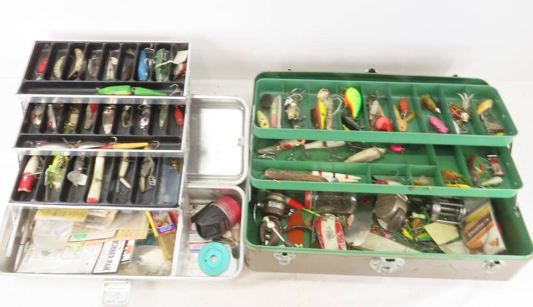 Plastic Fishing Rods & Tackle Boxes for Sale at Auction