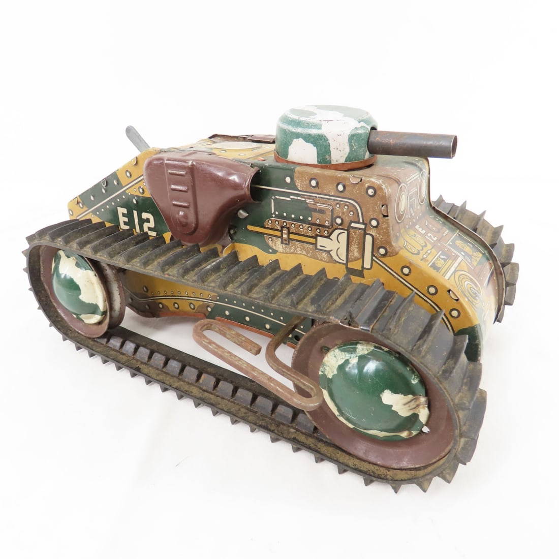 Marx E12 Wind Up Tank, Works Auction