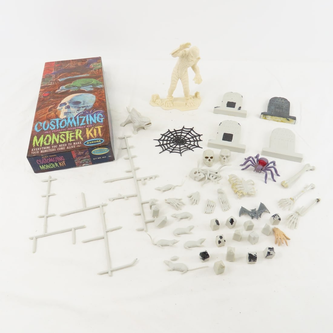 Vintage Aurora Customizing Monster Kit In Box Auction