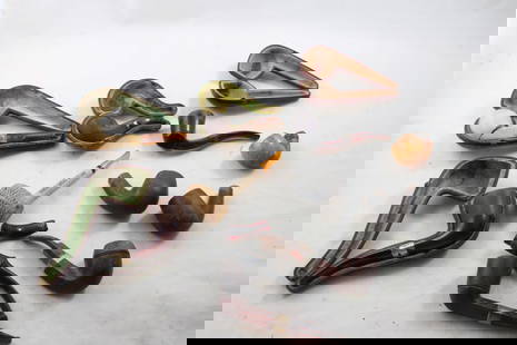 Red Bakelite Corn Cob Holders Auction