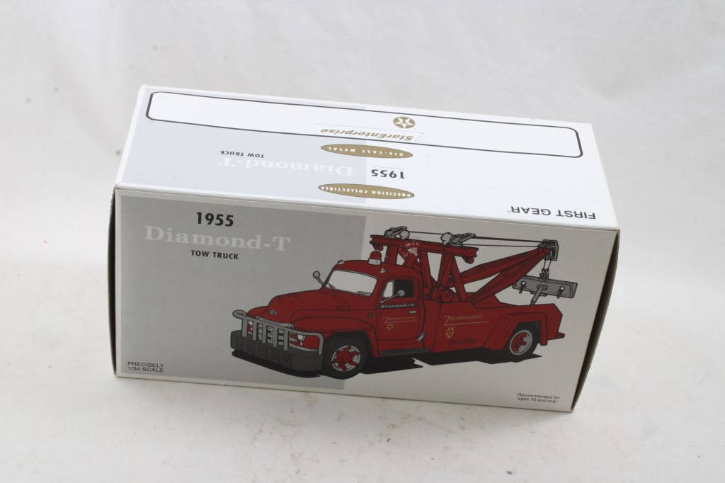 1955 Diamond-t Tow Truck Diecast In Box Auction