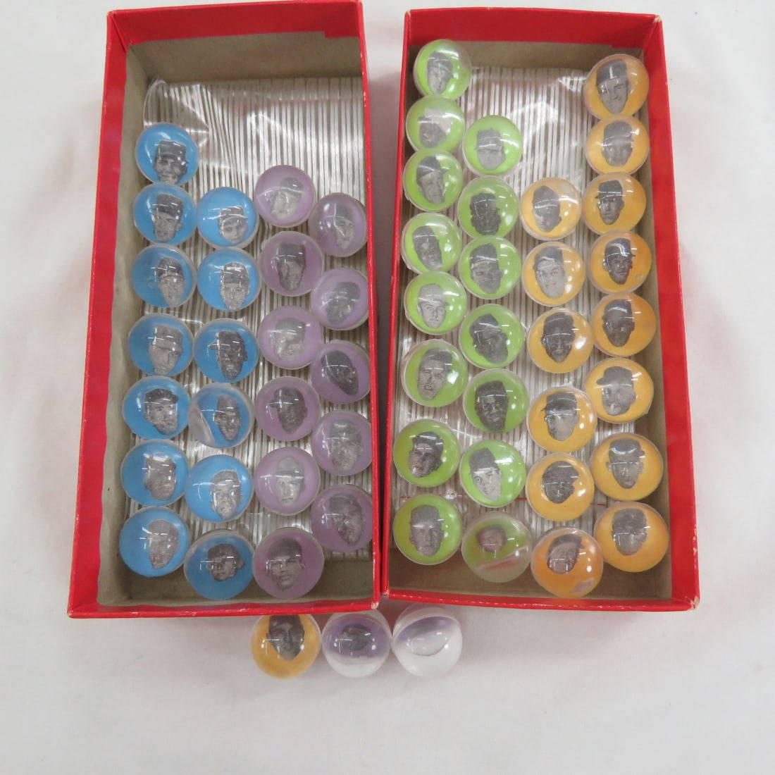 56 1960's Creative Creations Mlb Marbles Auction