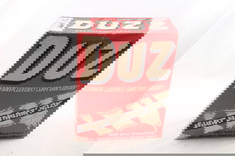 Vintage Duz Laundry Detergent Nos Full Sealed