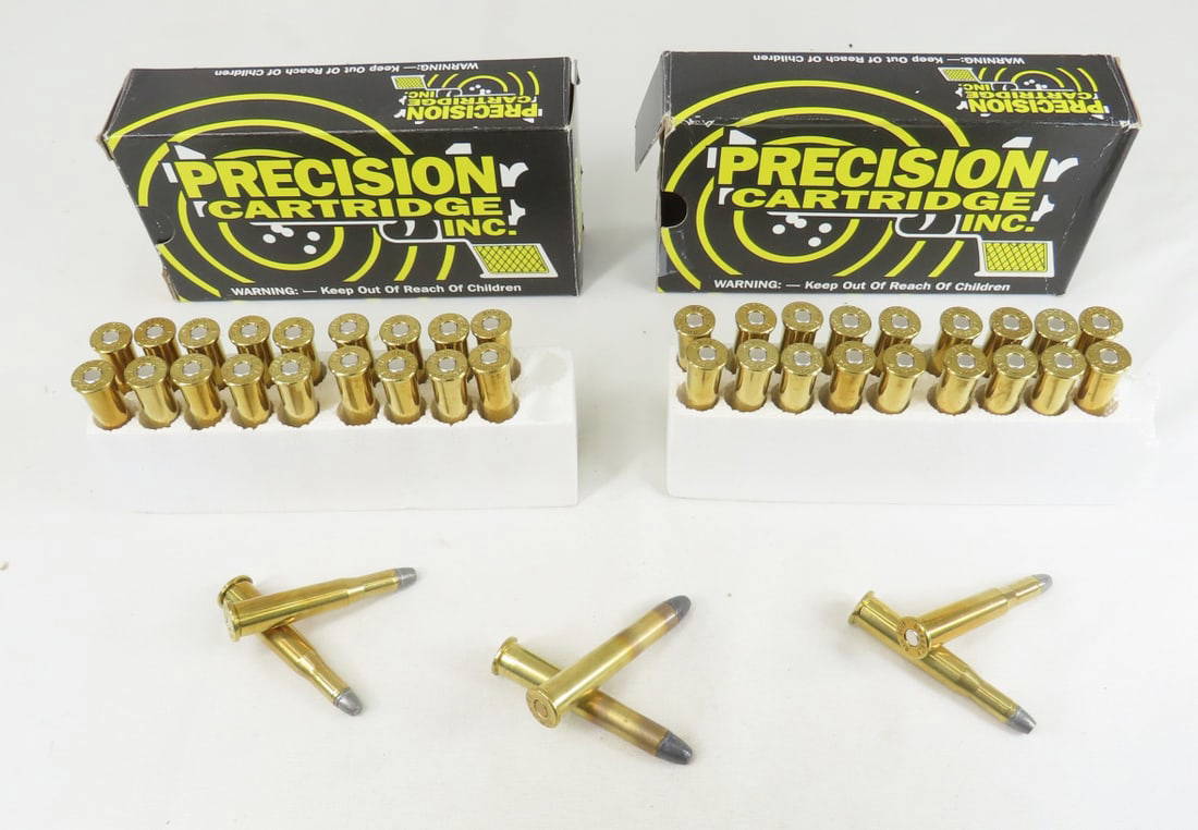40 Precision Cartridge Inc 25-35 Win Cartridges Auction