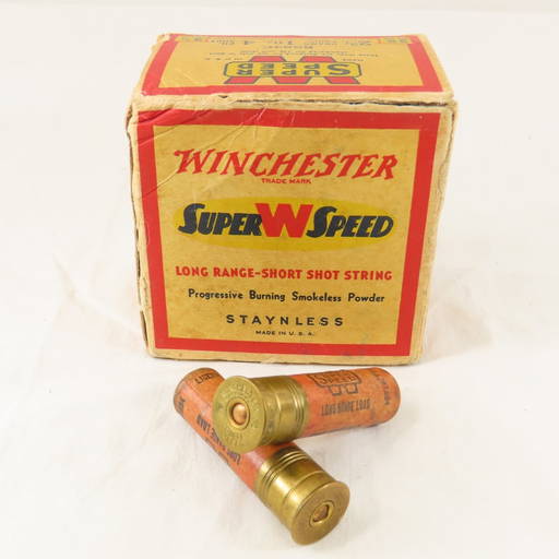 25 Vintage Winchester Super Speed 20ga Shotshells