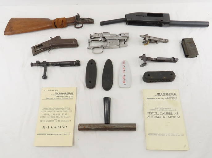 Firearm Receivers And Other Assorted Parts