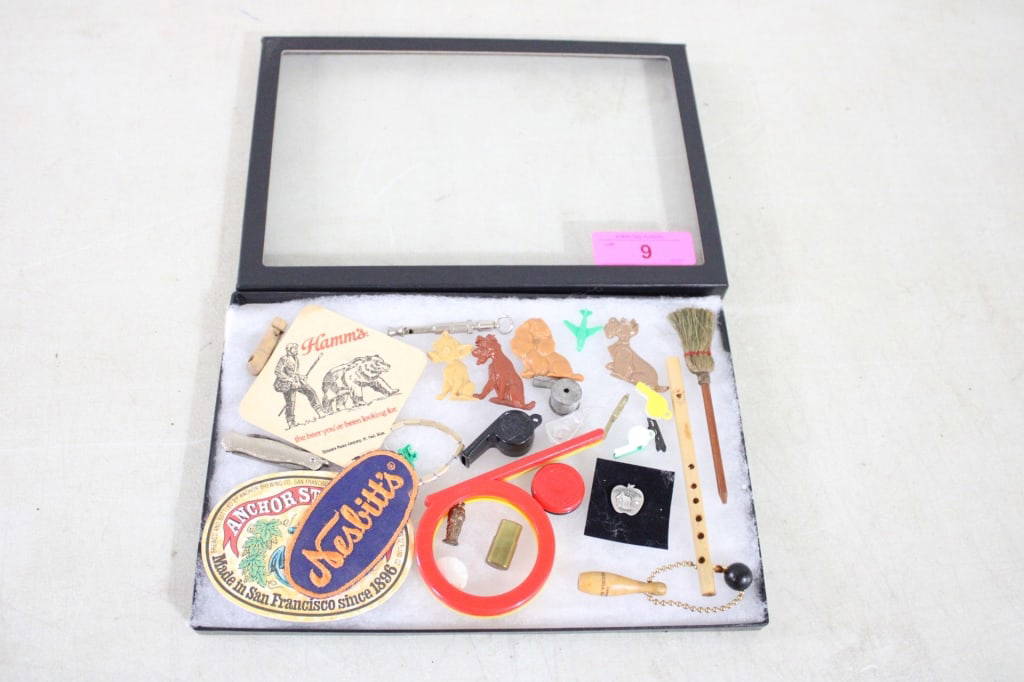 Riker Case With Collectible Smalls Auction