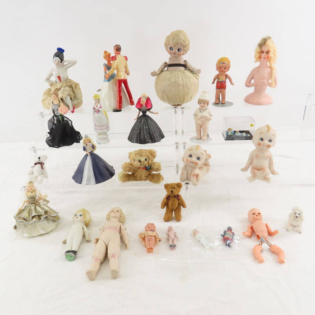 Mixed Miniature Decorative Dolls Pin Cushion Auction