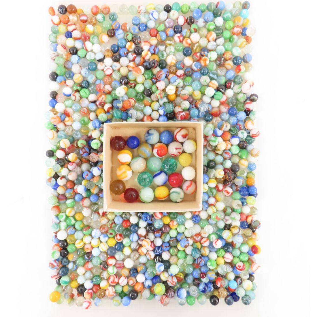 13+ Pounds Of Vintage Marbles, With Shooters Auction