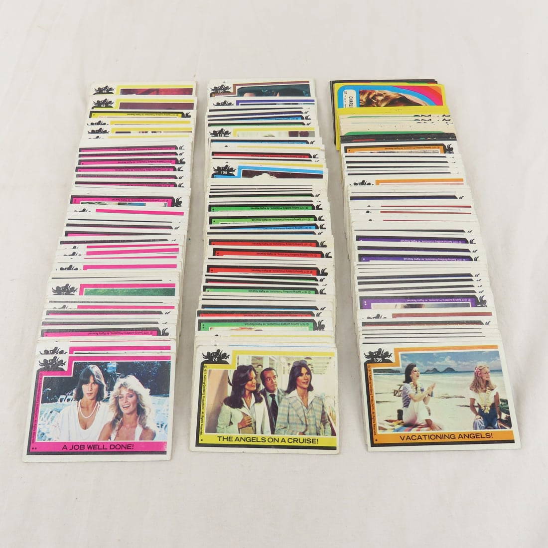 1977 Topps Charlies Angels Cards & Stickers Auction