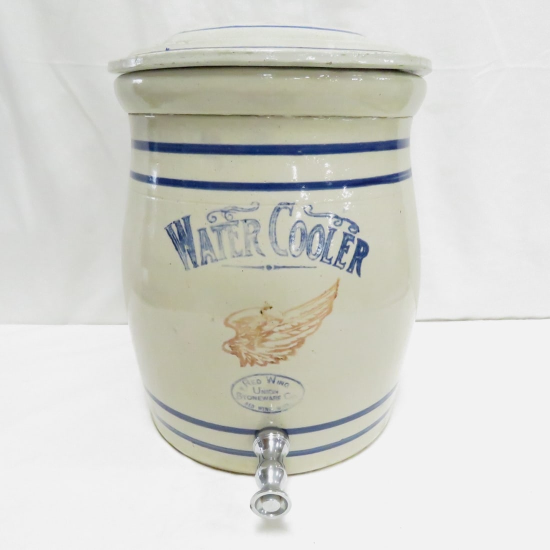 4 Gallon Red Wing Union Stoneware Water Coole - Jun 23, 2025 | A New ...