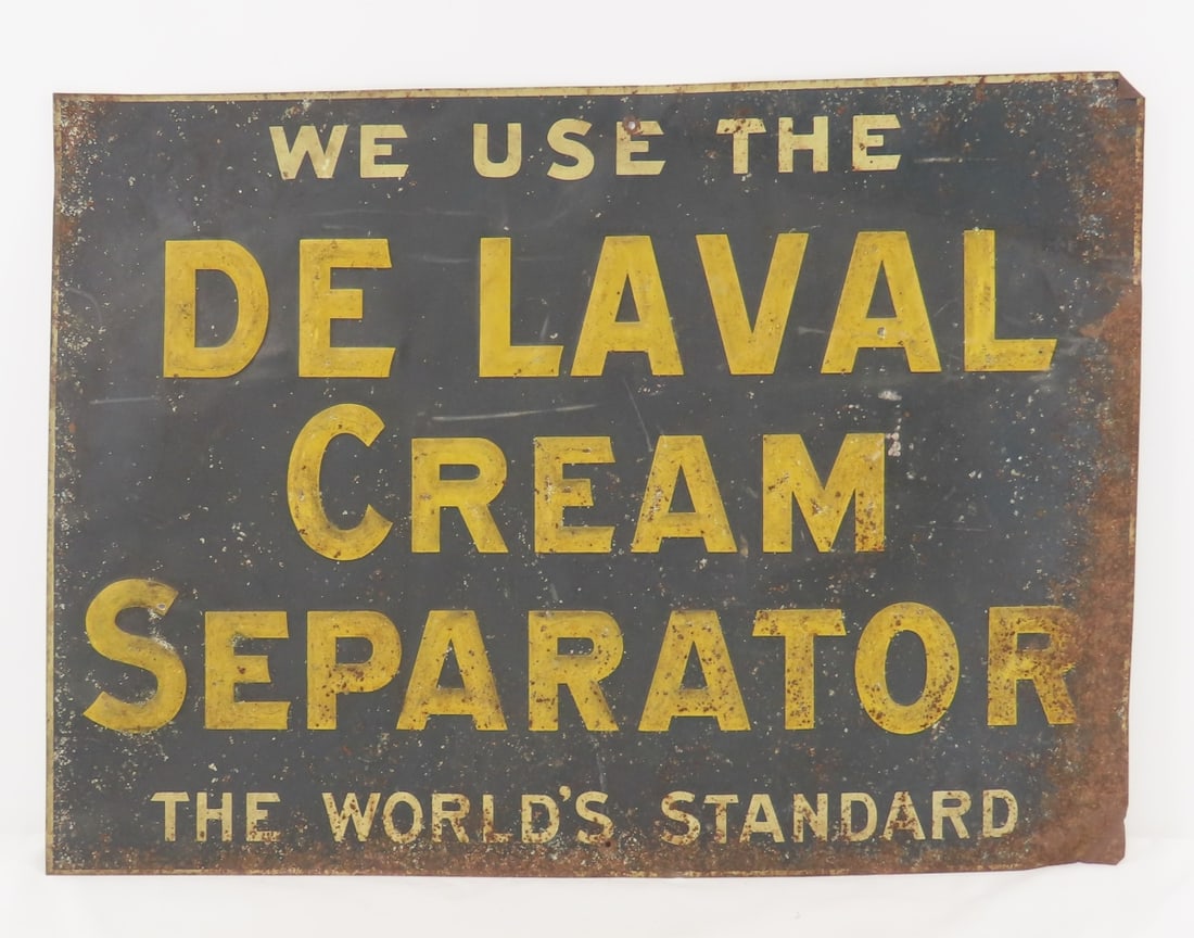 Antique De Laval Cream Separator Sign - Jun 23, 2025 | A New Day ...
