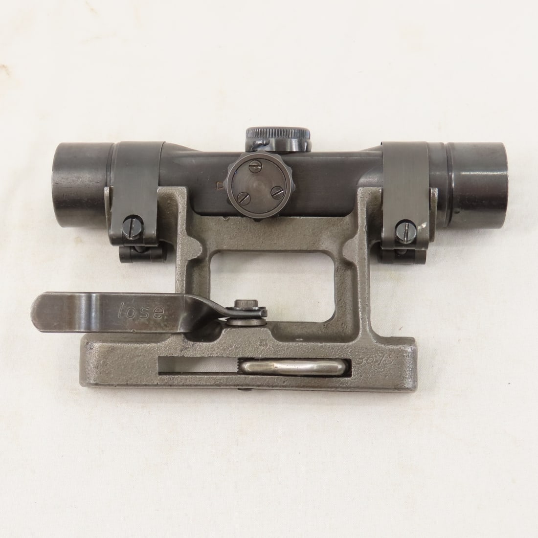 Wwii German Zf4 Sniper Scope With Mauser Mount Auction