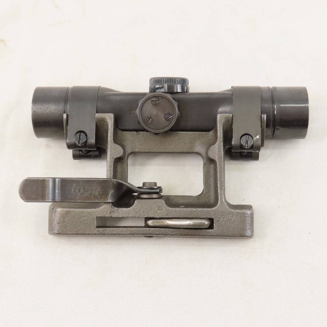 Wwii German Zf4 Sniper Scope With Mauser Mount Auction