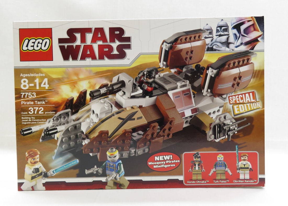 Lego 7753 Star Wars Pirate Tank Auction