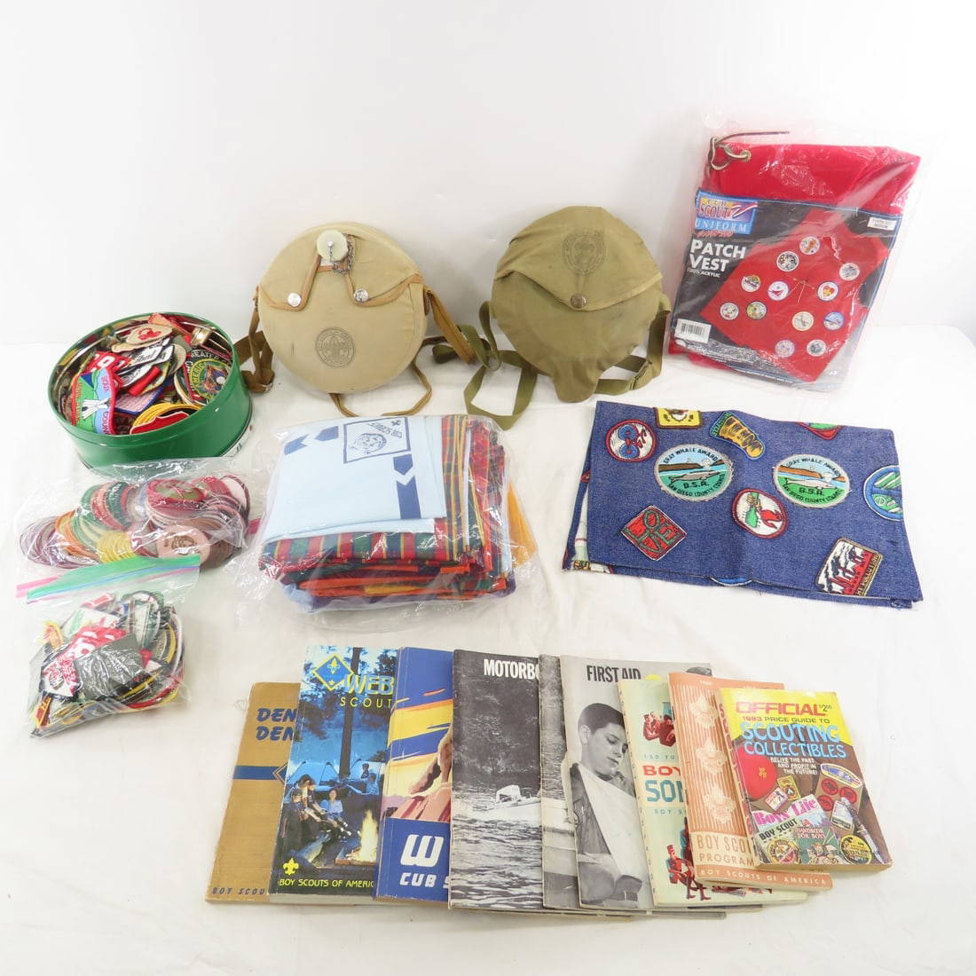 Boy Scouts Of America Patches, Scarves & More Auction