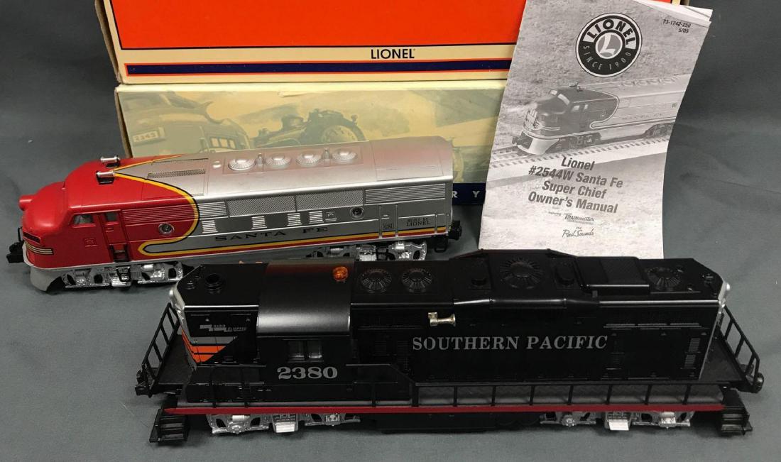 2 Lionel O scale Diesel locomotive train engines