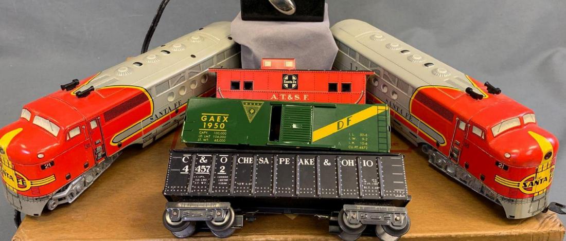 Louis Marx Remote Controlled Electric Train Set