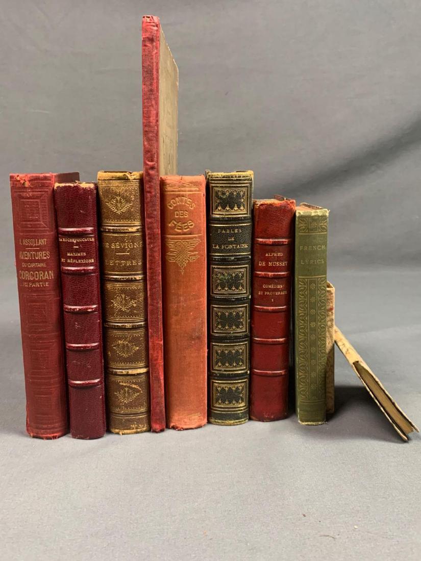 10 Antique French books