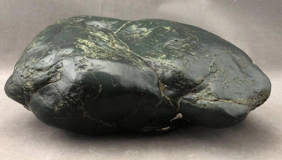 22 Pound Jade Boulder Specimen, Montery Big Sur