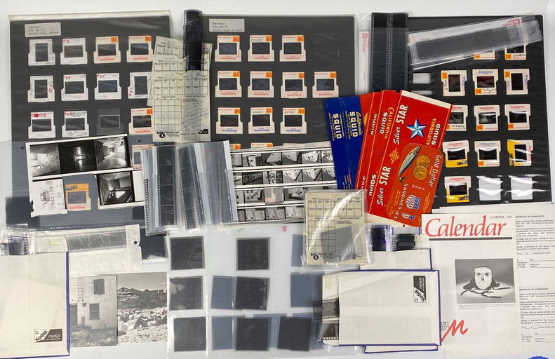 Large Tom Weber Photo Negative Collection Including