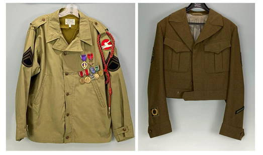 Ww2 Named Bronze Star And Purple Heart Medals