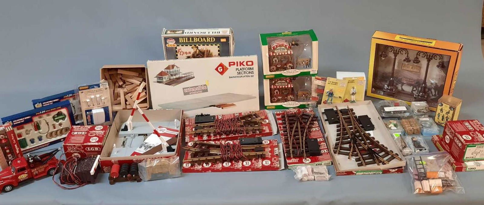 40 + Piece Model G Scale Train Collectibles