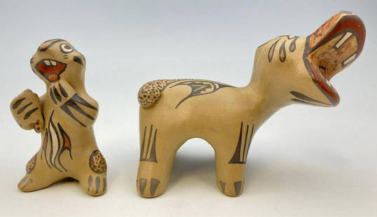 Mccarty Pottery. Hippo.