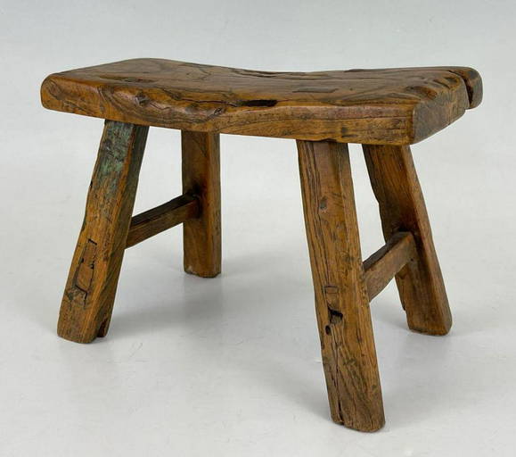 Antique Chinese Wooden Stool