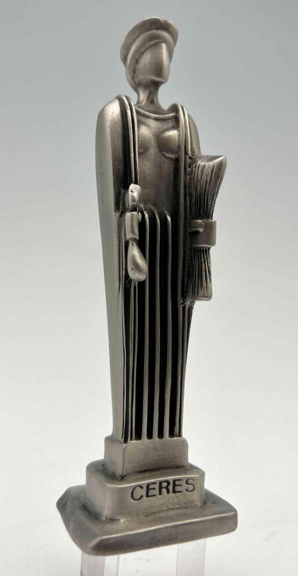 John H Storrs, Ceres, Model Of Chicago Board Of Trade Sculpture