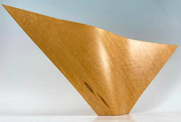 Colin Schleeh, Modernist Maple Vase (#0017) on Jul 10, 2022 | Clark's ...