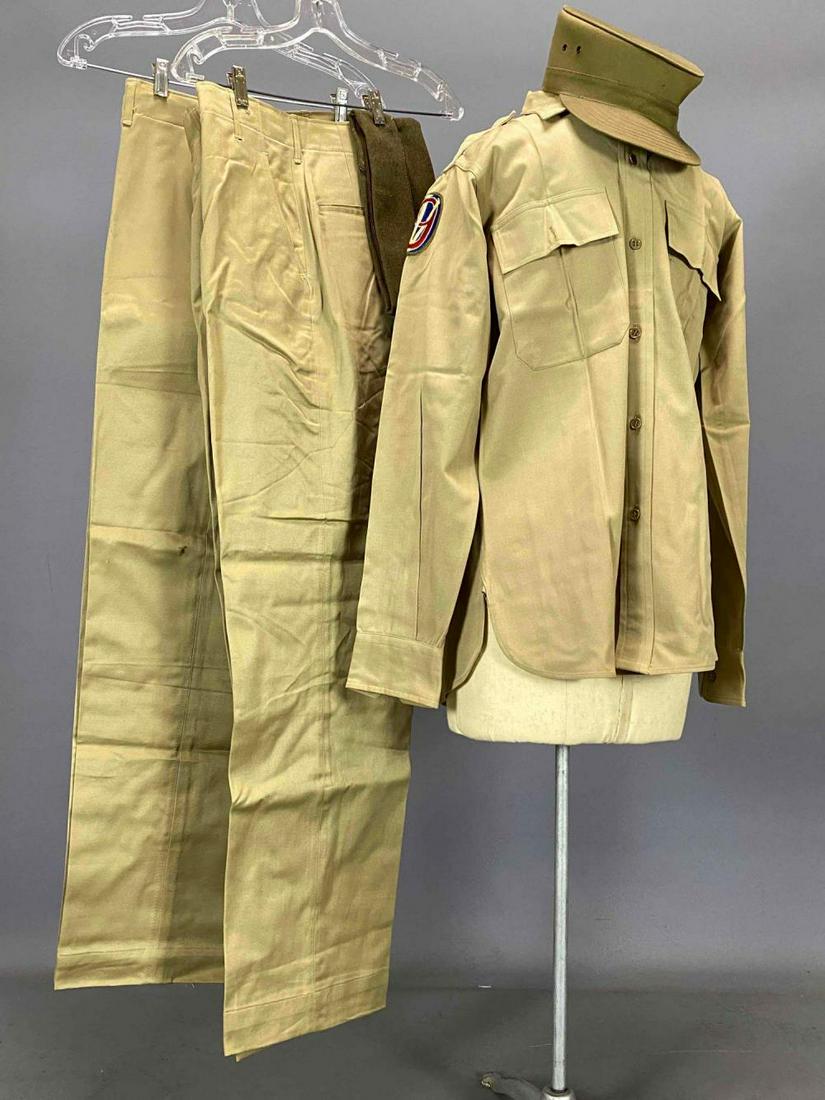 US Army US Army Officer Korean War Era Khaki US Military Khakis ...