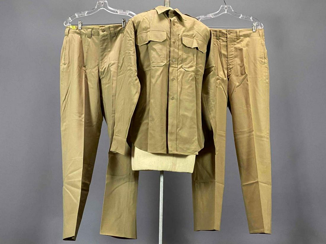 Korean War Era Us Army Officer's Khakis.