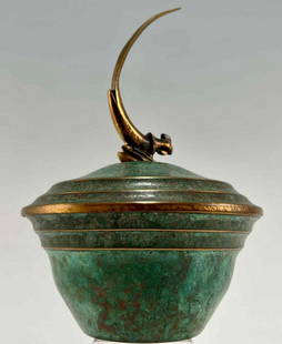 Carl Sorenson, Art Deco Lidded Bowl