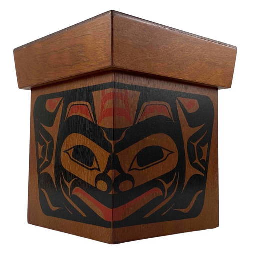 Pacific Northwest Painted Cedar Box