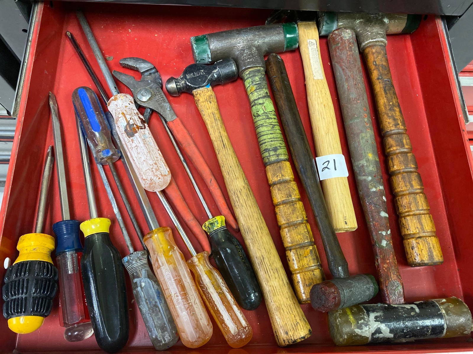 Drawer Of Screwdrivers And Hammers (#0021) on Apr 24, 2023 | Clark's ...