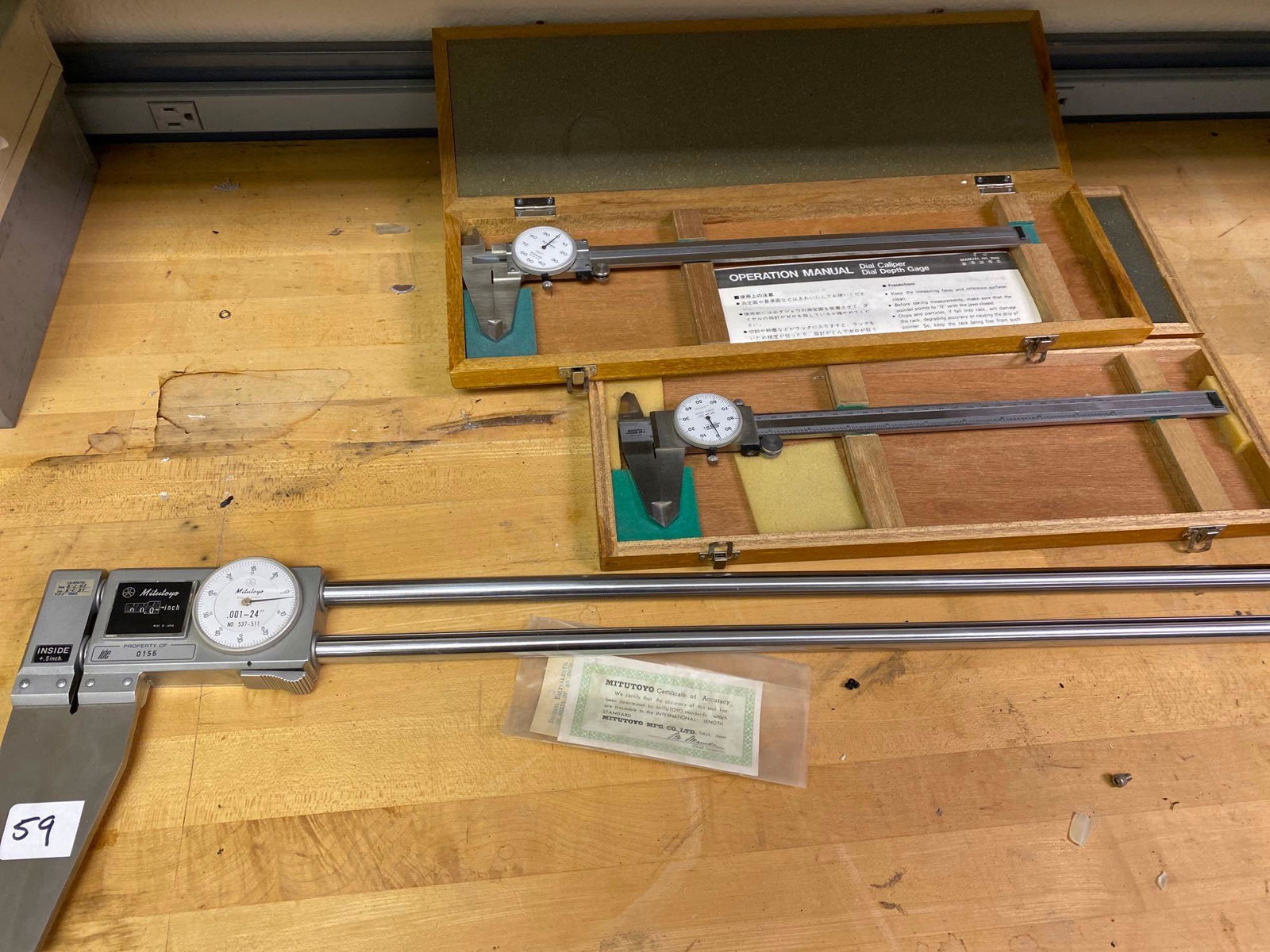 3 Large Specialty Machinist Calipers
