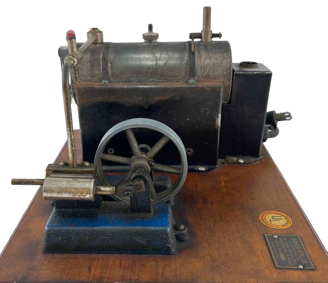 Steam Engine Model, Jensen Manufacturing Co Auction