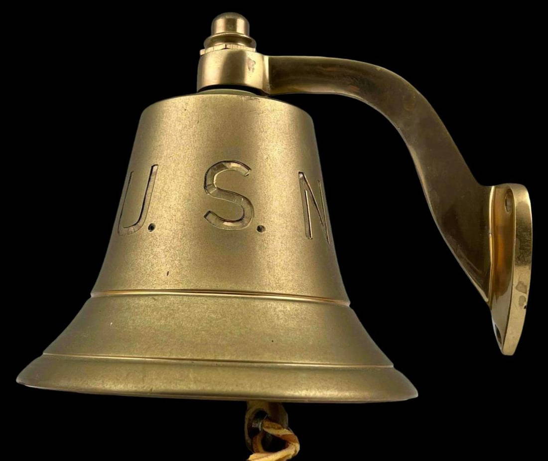 U.s. Navy Brass Ship's Bell Auction