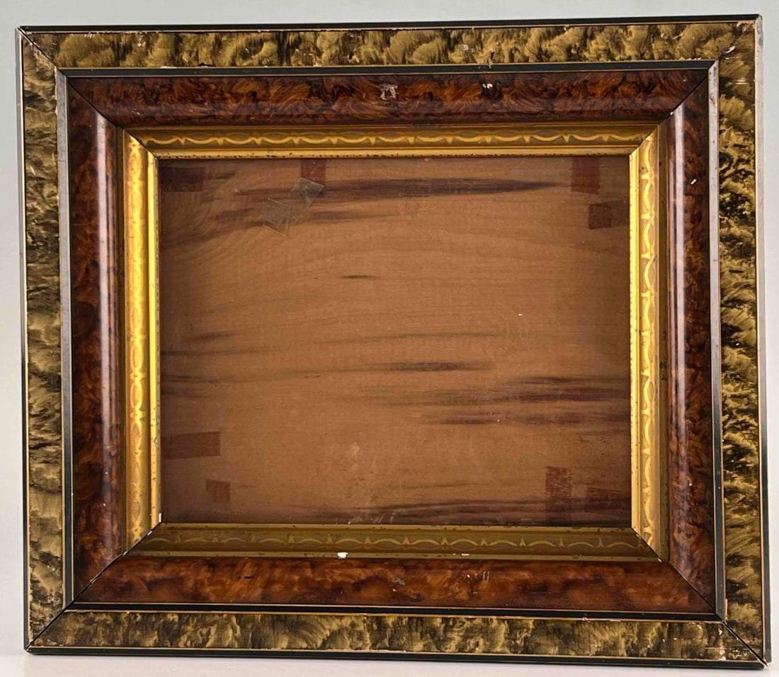 Antique Wooden Picture Frame Auction