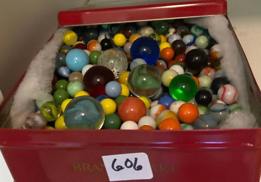 Collection Of Vintage Marbles Auction