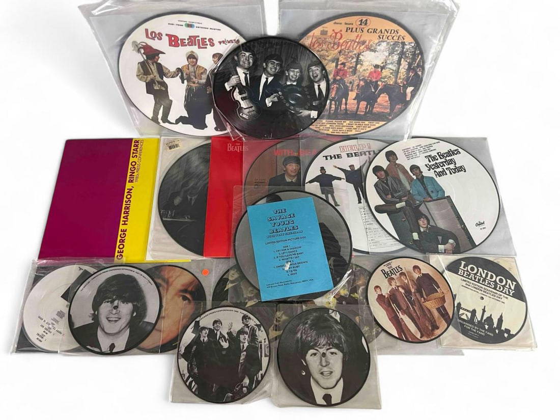 The Beatles Vinyl Picture Discs Auction