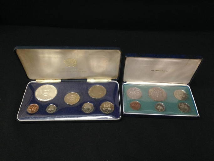 1970 & 1971 Jamaica Proof Sets